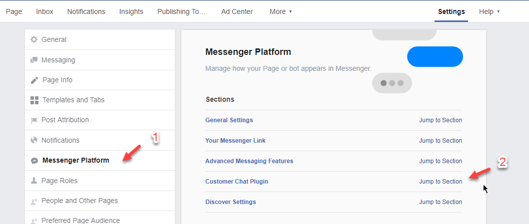 Getting the Facebook Messenger Code – HoopJumper