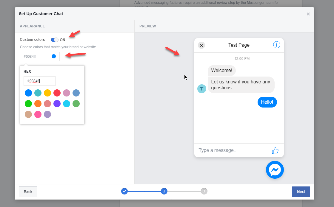 Getting the Facebook Messenger Code – HoopJumper